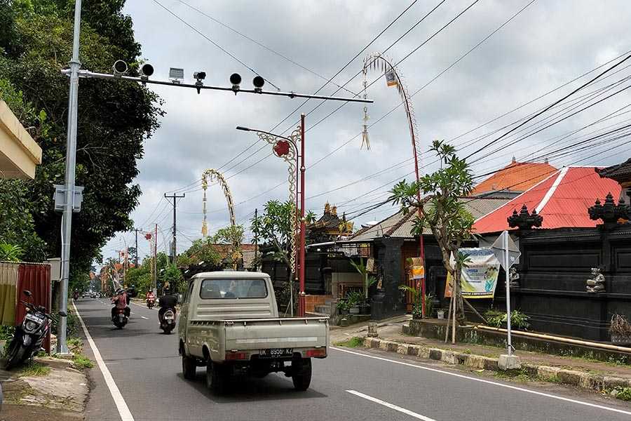 Kamera ETLE Dipasang di Bangli | BALIPOST.com