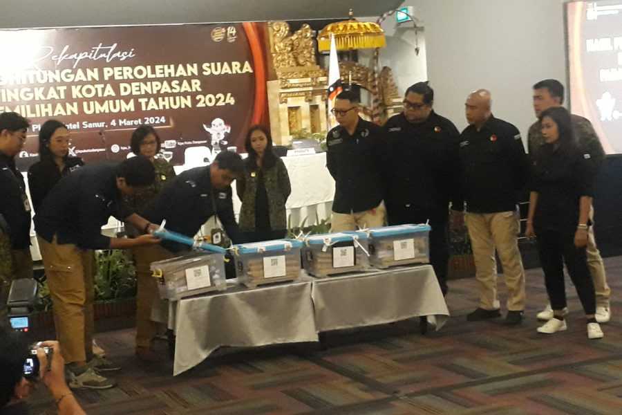 Rekapitulasi Hasil Pemilu 2024, Tingkat Partisipasi Pemilih Capai 79 Persen | BALIPOST.com