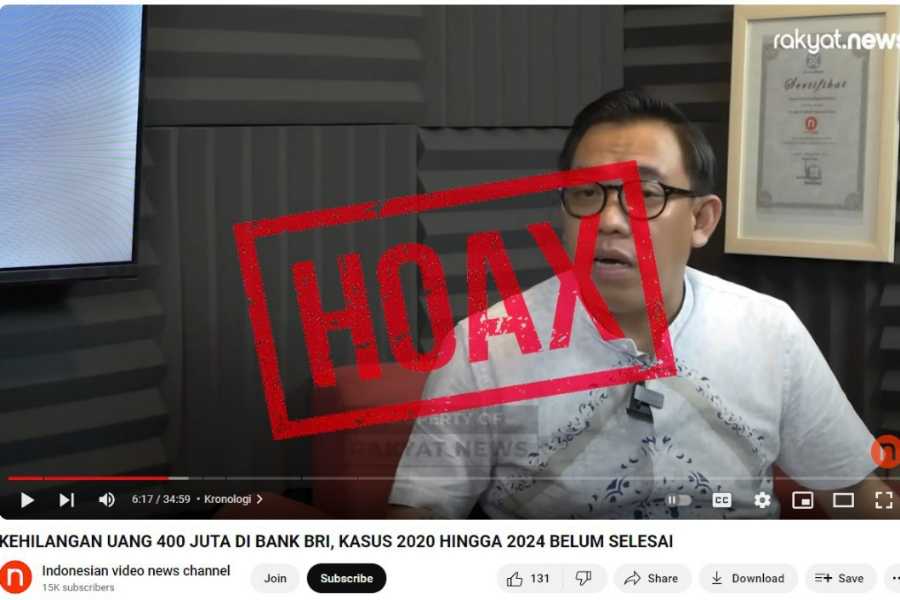 Viral Video Uang Hilang Rp400 Juta, BRI: Uang Diambil Nasabah di 2018 dan Terjebak Investasi ...
