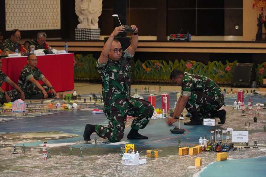 Kodam IX/Udayana Gelar TFG Pengamanan WWF | BALIPOST.com