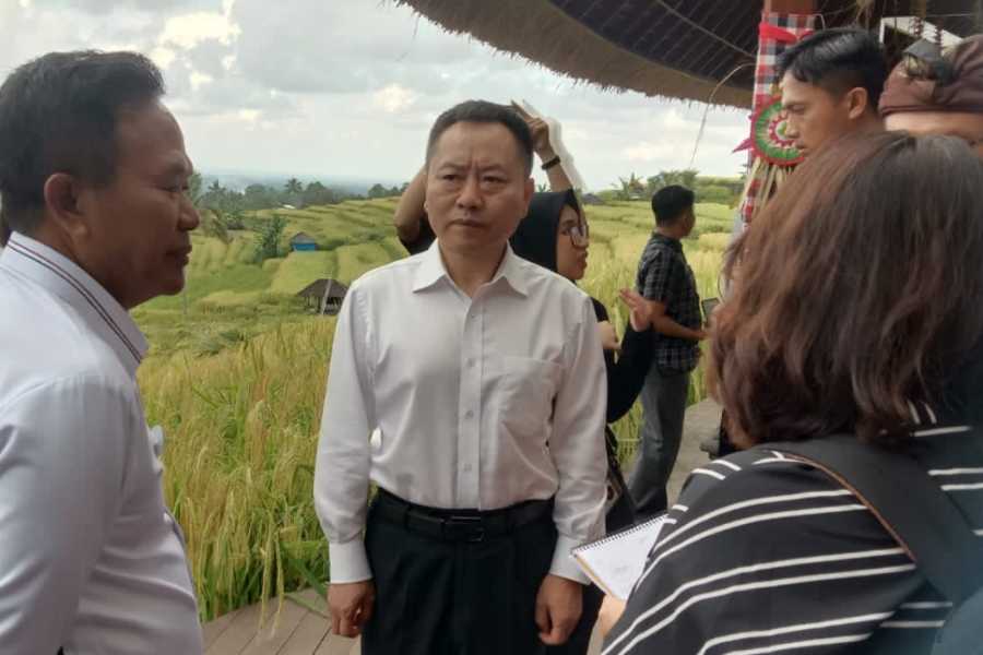 Menteri Urusan Air RRT Kunjungi Jatiluwih | BALIPOST.com