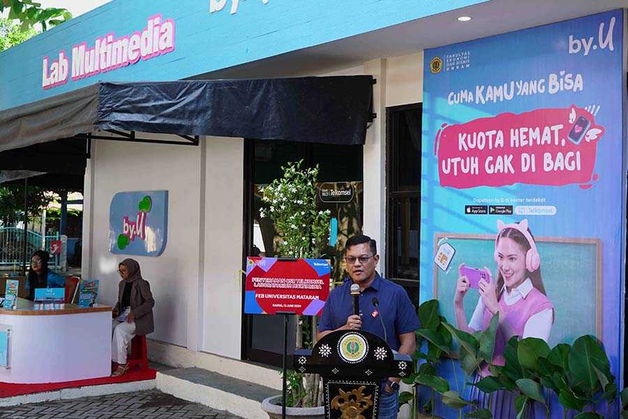 Akselerasi Digitalisasi Pendidikan, FEB Unram Dilengkapi Laboratorium ...