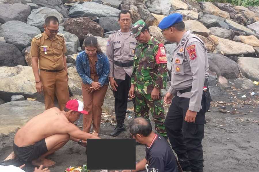 Pemancing Temukan Jasad Bayi di Loloan Medahan | BALIPOST.com