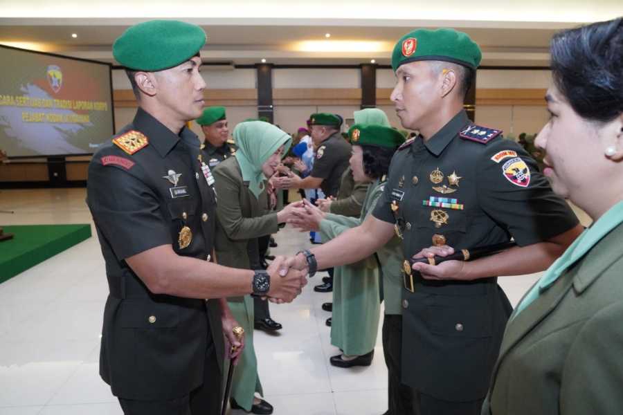 Pangdam Udayana Lantik Sejumlah Pejabat | BALIPOST.com