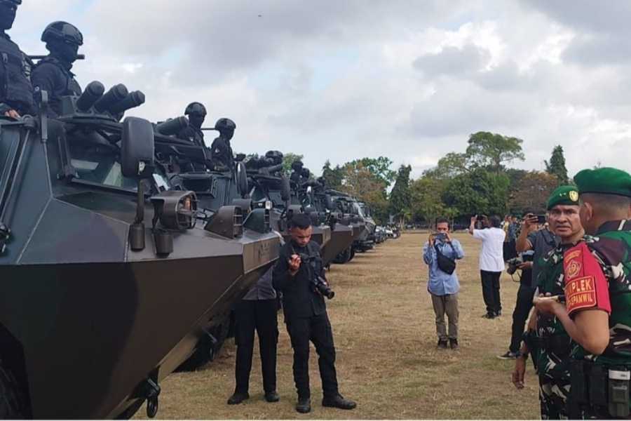 'All Out' Amankan IAF, Kodam IX/Udayana Kerahkan Ribuan Personel | BALIPOST.com