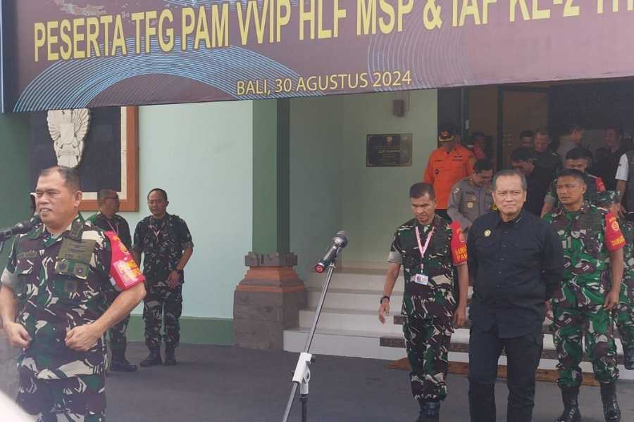 Belasan Ribu Personel Dikerahkan Amankan IAF 1 | BALIPOST.com Belasan Ribu Personel Dikerahkan Amankan IAF 1 | BALIPOST.com