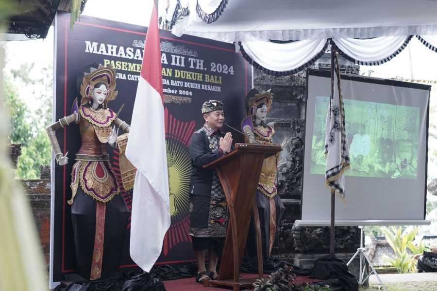 Bupati Karangasem Buka Mahasabha Pasemetonan Dukuh Bali | BALIPOST.com