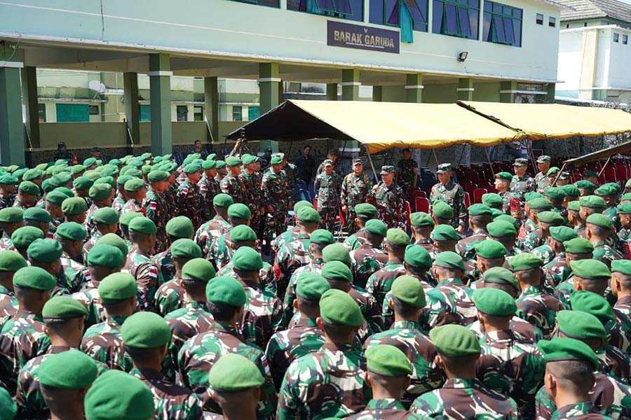Pangdam Cek Kesiapan Pamtas RI-RDTL | BALIPOST.com