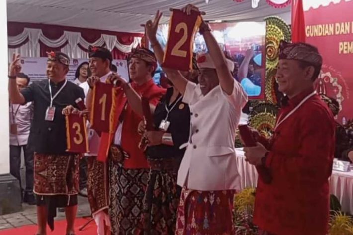 Pengundian Peserta Pilkada Karangasem, Berikut Nomor Urut 3 Paslon | BALIPOST.com