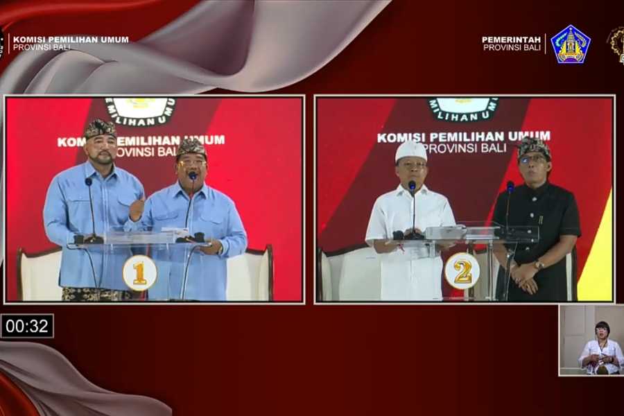 Debat Perdana Pilgub Bali, Ini Program Dua Paslon Wujudkan Pariwisata ...