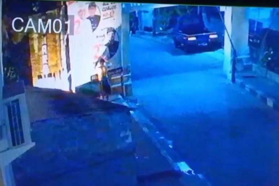 Perusakan Baliho Koster Giri Dan Adicipta Terekam Cctv