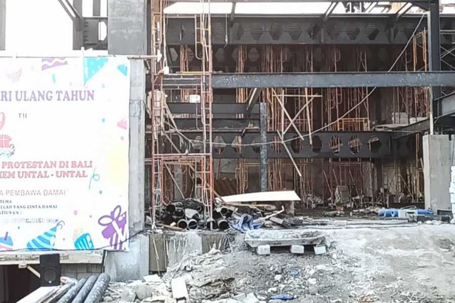 Pembangunan Gereja GKPB Untal-Untal Dikebut | BALIPOST.com