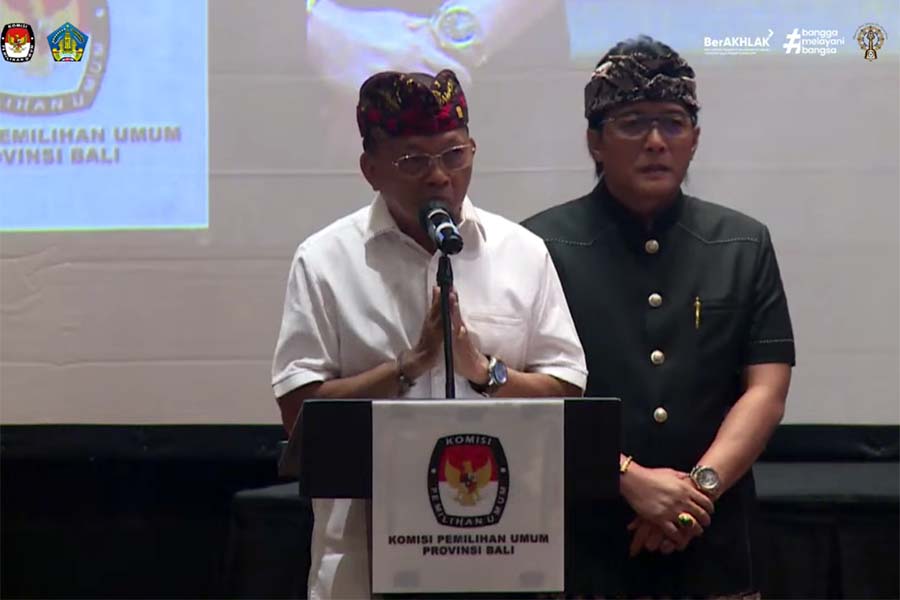 Bicara Pascapenetapan Pemenang Pilgub Bali, Koster-Giri Berkomitmen ...