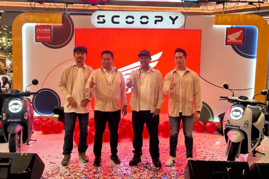 New Honda Scoopy Generasi Terbaru Dihadirkan di Bali | BALIPOST.com