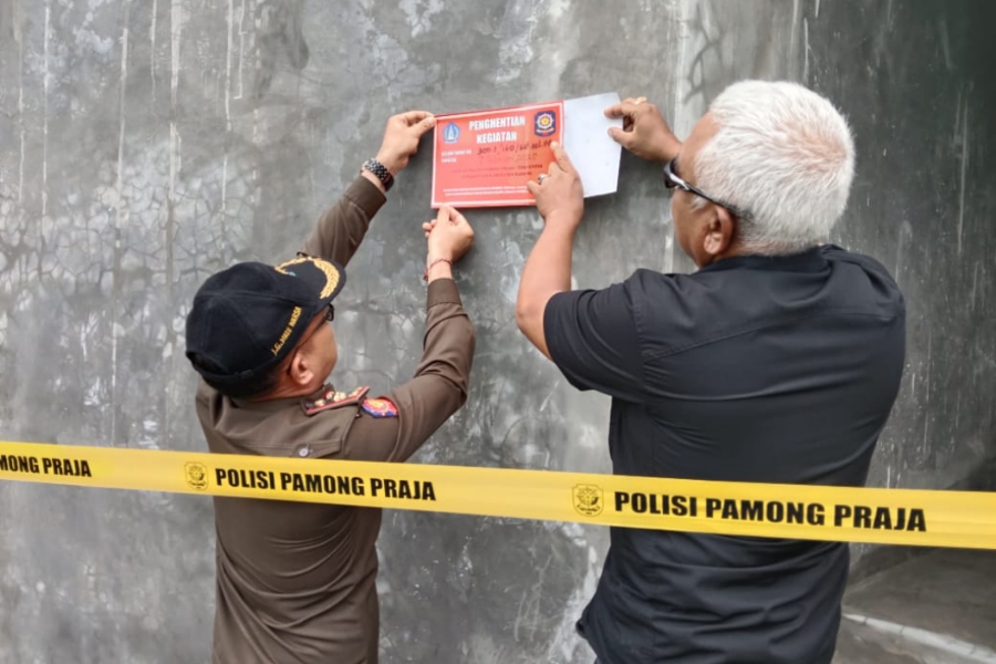 Belum Kantongi PBG, Dua Proyek Vila Di Pererenan Ditutup 1 | BALIPOST.com