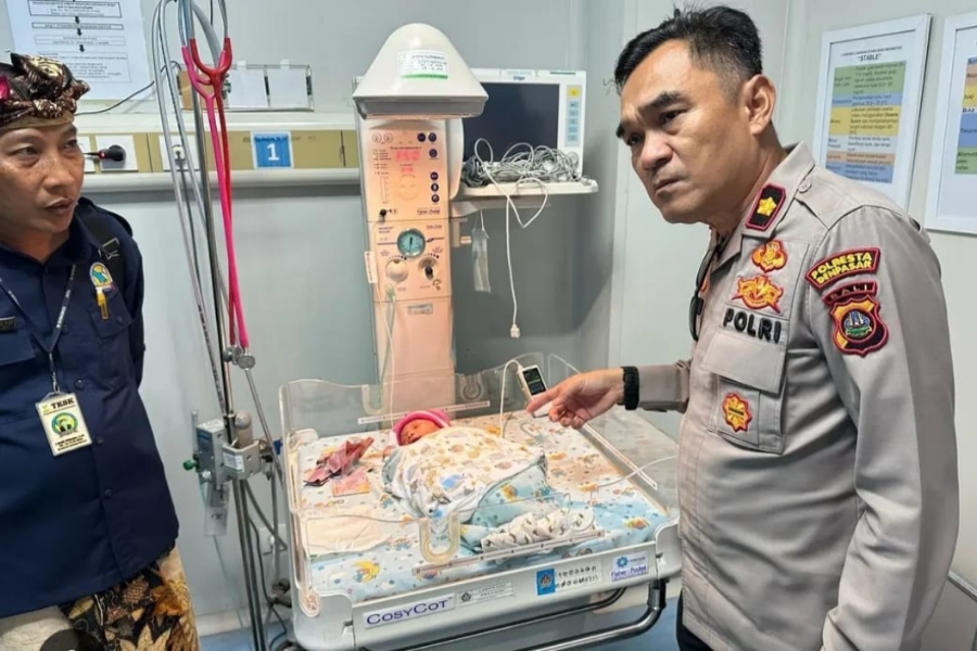 Hanya Diselimuti Kain Putih, Bayi Laki-laki Ditemukan di Semak-semak | BALIPOST.com