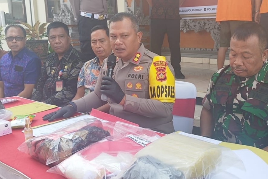 Residivis Ditangkap, Ratusan Gram Sabu-sabu Diamankan | BALIPOST.com