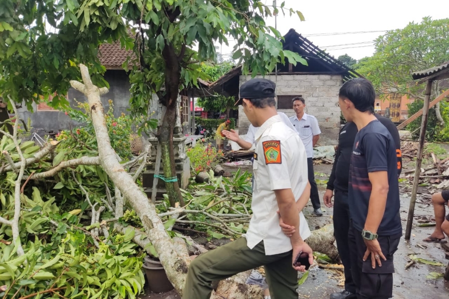 Angin Puting Beliung Terjang Wilayah Mendoyo 1 | BALIPOST.com