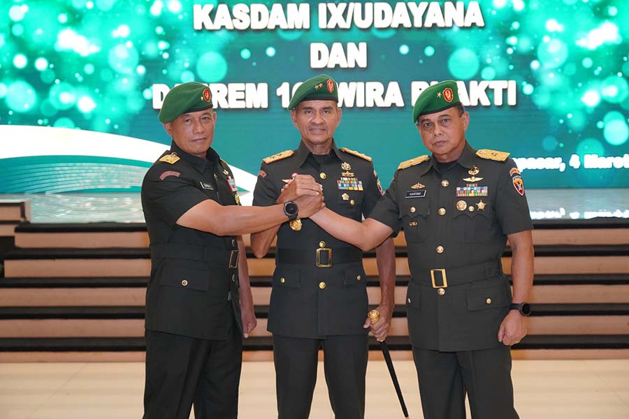 Kasdam IX/Udayana Diganti | BALIPOST.com
