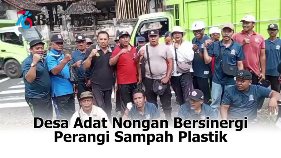 Desa Adat Nongan Bersinergi Perangi Sampah Plastik | BALIPOST.com