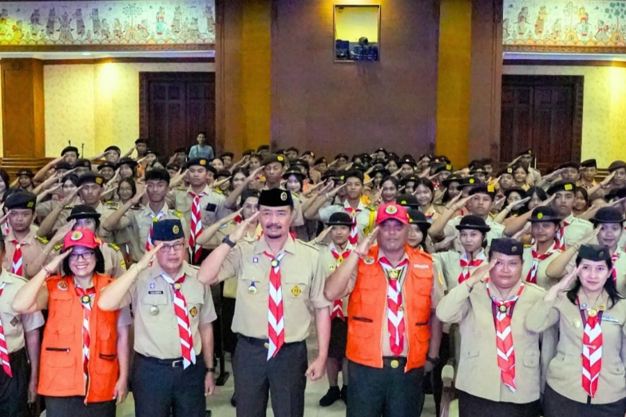 Kwarcab Badung Resmi Tutup Karya Bakti Pramuka Hari Raya Nyepi dan Idul ...