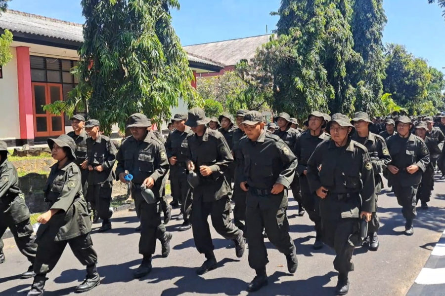 376 SPPI Ikuti Pendidikan Dasar Militer di SPN Polda Bali | BALIPOST.com