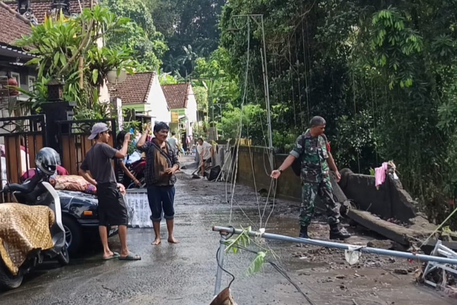 BPBD Catat 17 Titik Bencana Akibat Hujan Deras di Tabanan | BALIPOST.com