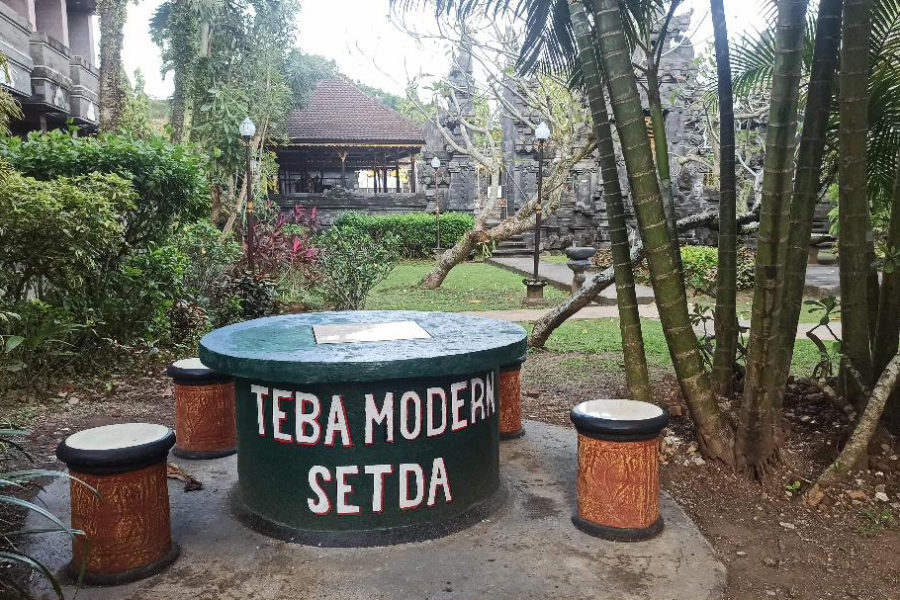 Ratusan Teba Modern Dibuat Dilingkungan Perkantoran 1 | BALIPOST.com