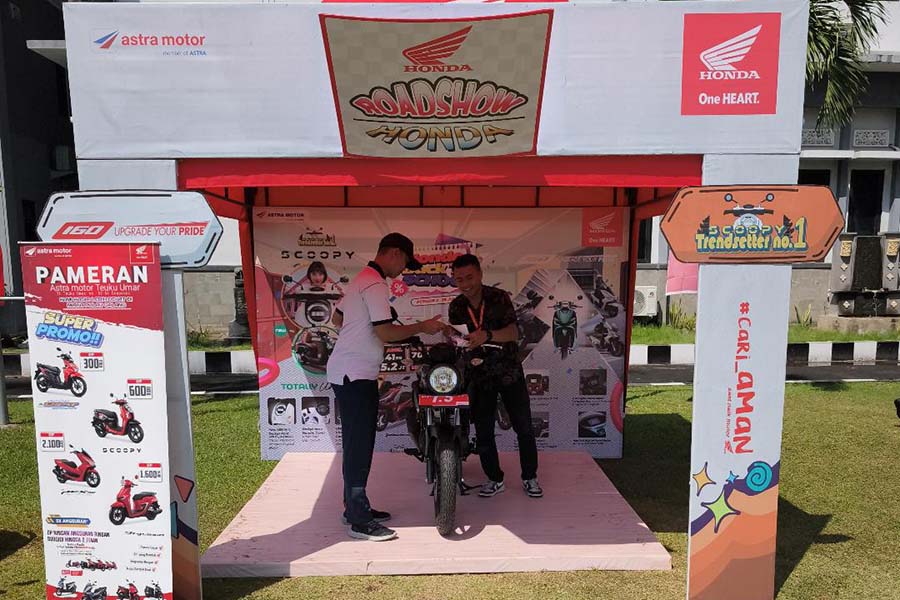 Astra Motor Teuku Umar Gelar 'Honda Roadshow' | BALIPOST.com