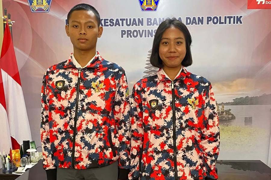 Ini, Dua Wakil Bali di Pasukan Pengibar Bendera Pusaka HUT ke-80 RI ...
