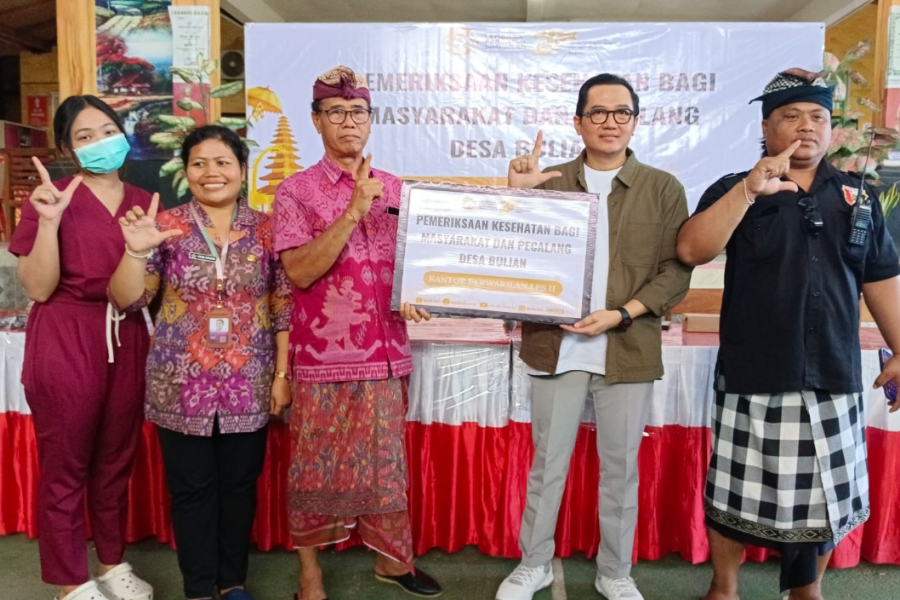 Pecalang dan Warga di Bulian Dapat Pemeriksaan Kesehatan Gratis ...