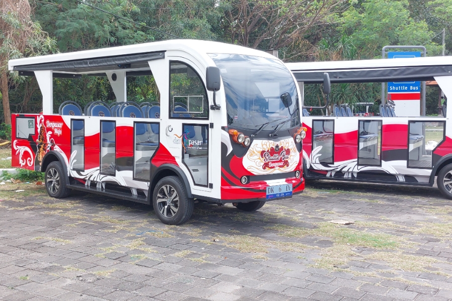 Shuttle Bus Listrik di Sanur Mulai Dites, Ini Rutenya | BALIPOST.com