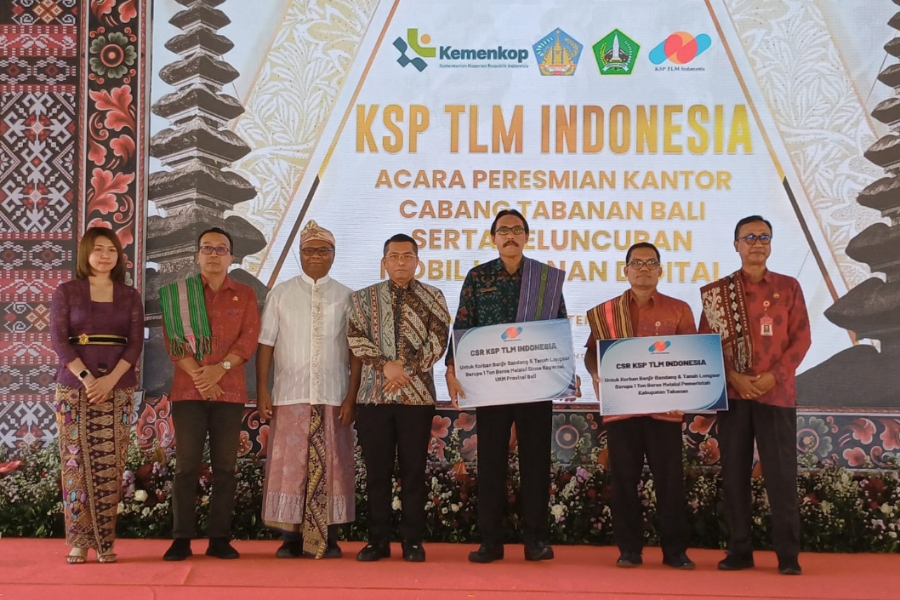 KSP TLM Indonesia Resmikan Kantor Cabang di Tabanan, Luncurkan Mobil ...