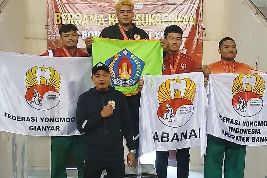 Porprov Bali XVI 2025, Yongmoodo Sumbang Dua Medali Emas untuk Klungkung | BALIPOST.com