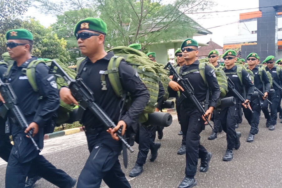 Setahun di Perbatasan, Berbagai Operasi Pengamanan Dilakukan Satgas ...