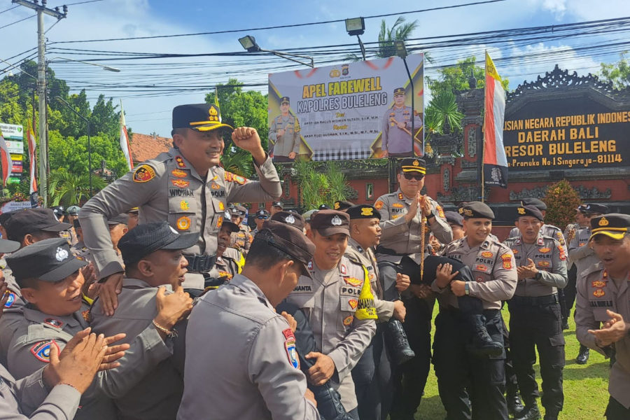 Ruzi Gusman Resmi Jabat Kapolres Buleleng, Perang Narkoba Dipertegas ...