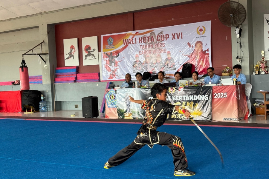 95 Atlet Wushu Bertarung Di Wali Kota Cup 2026 1 | BALIPOST.com
