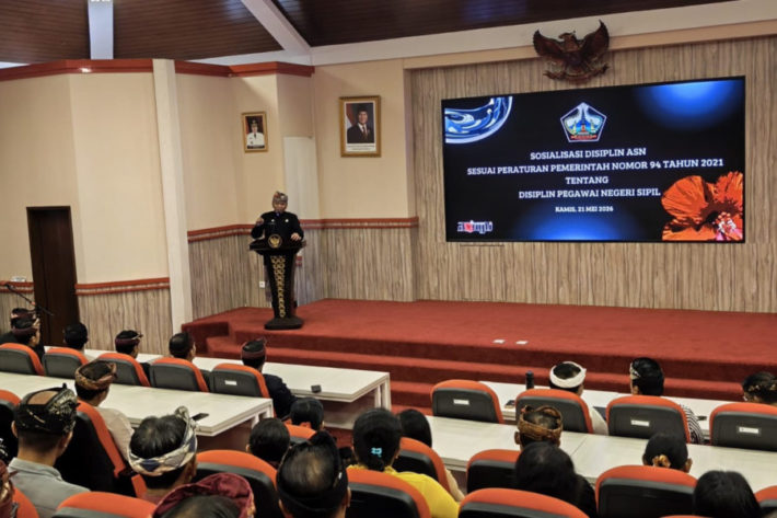 Pemkab Bangli Beri Peringatan: ASN Bolos 10 Hari, Gaji Bulan Berikutnya ...