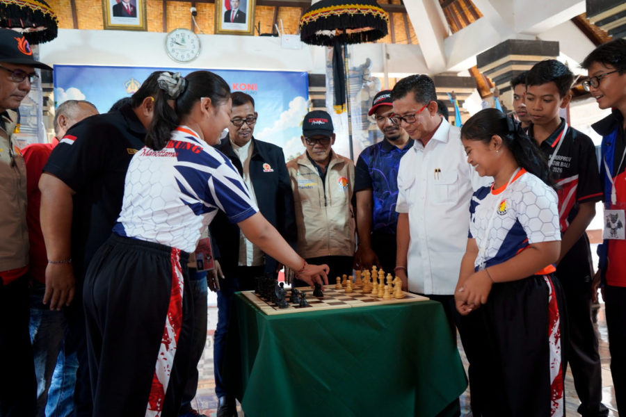 281 Atlet Bertarung Di Kejurprov Catur Bali 2026, Bupati Klungkung ...