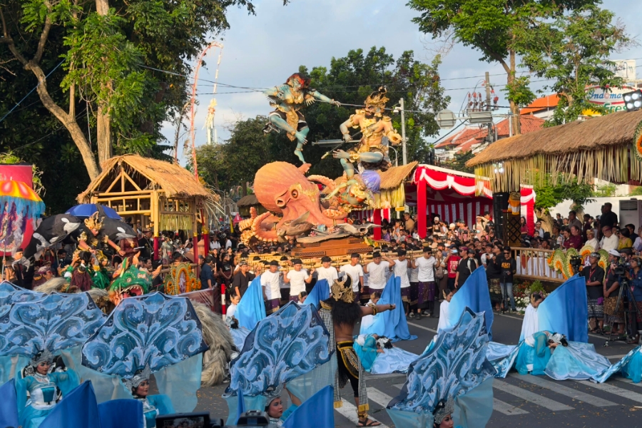 Dari Kalamandala Menuju Atma Kerthi, Badung Hadirkan Kostum Daur Ulang ...
