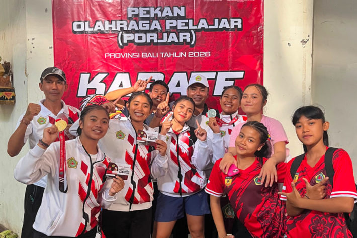 Karate Gianyar Lampaui Target di Porjar Bali 2026, Raih 14 Medali ...