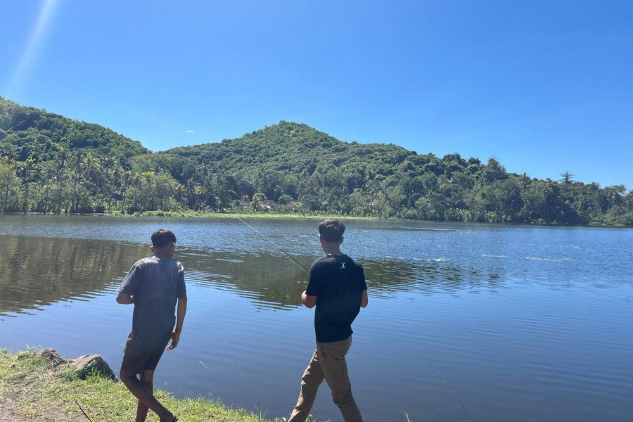 Pascadibersihkan, Danau Yeh Malet Karangasem Kini Mulai Ramai ...